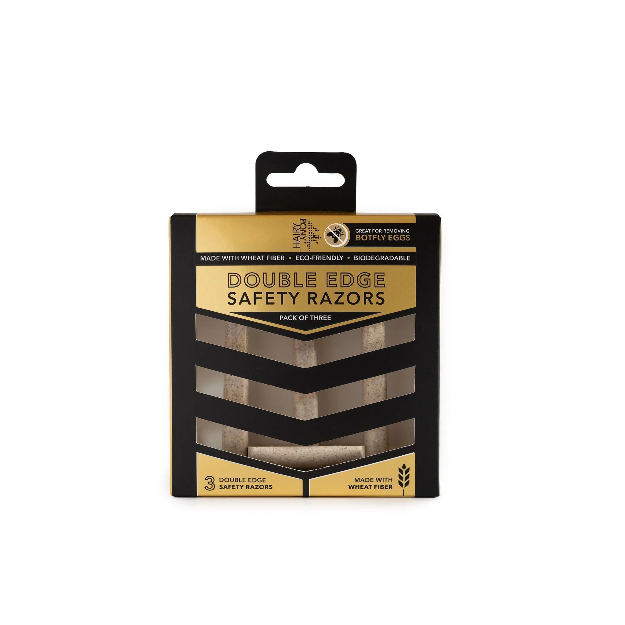 Double Edge Safety Razors - 3 Pack – Paws & Ponies